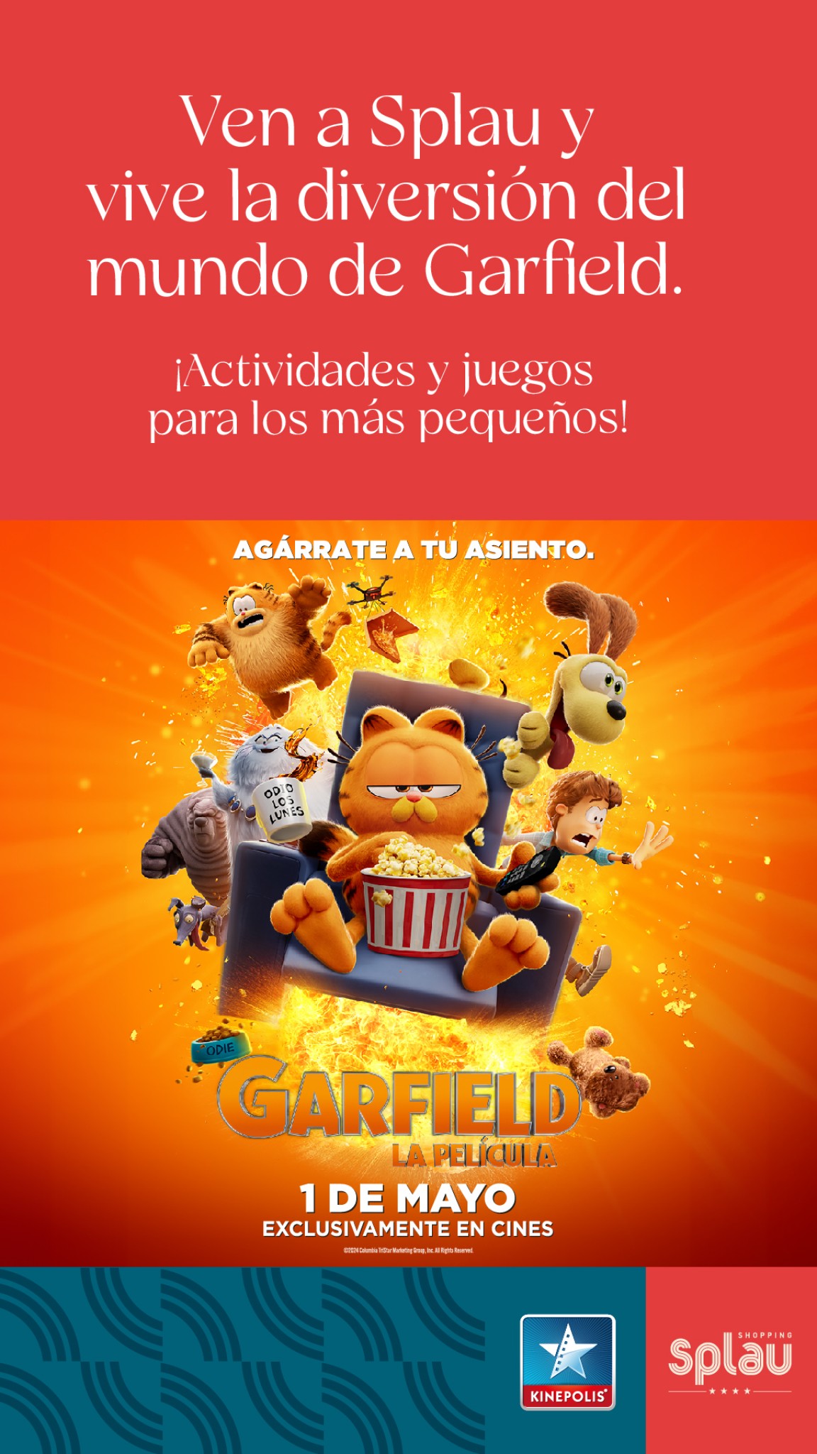 La Garfield Experience llega a Splau